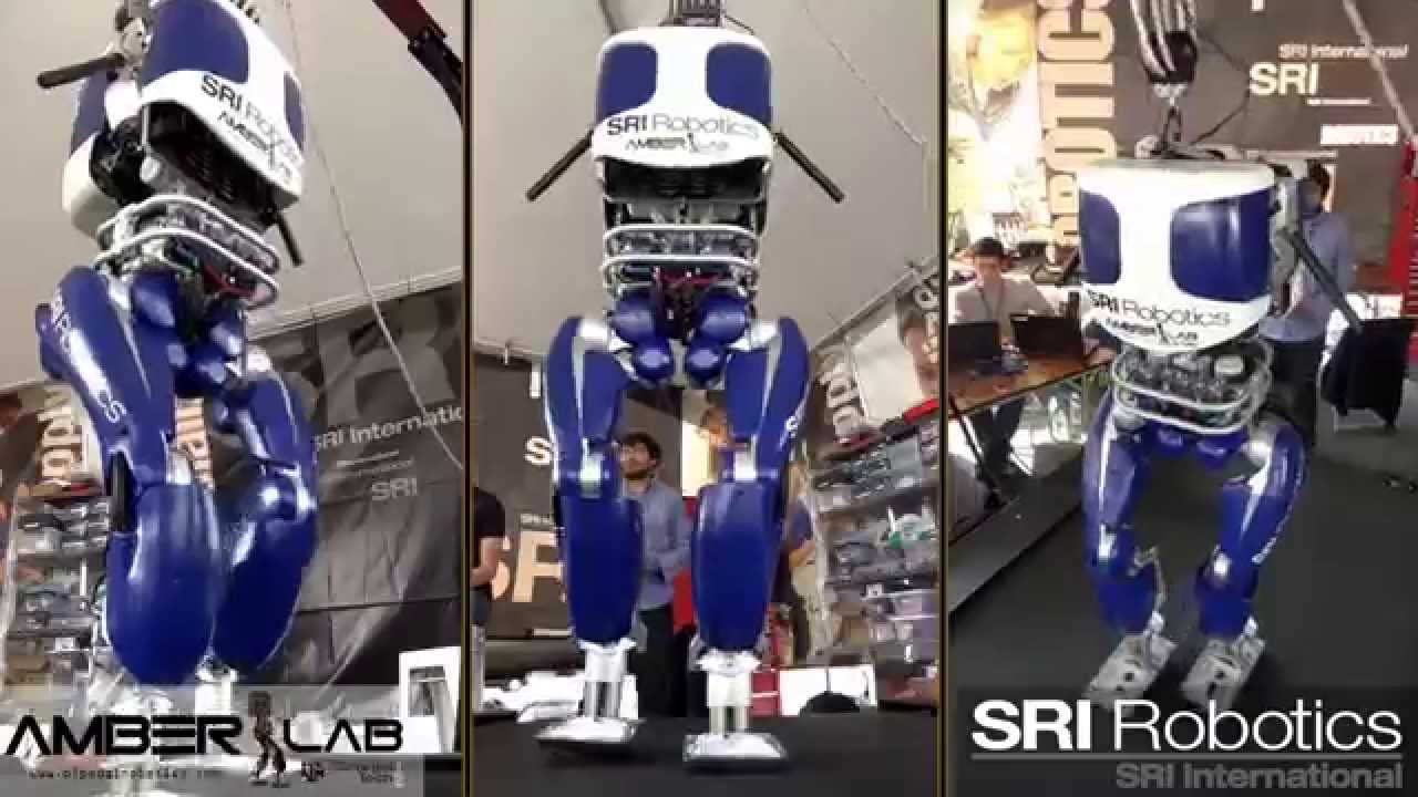 Dynamic Walking on DURUS (aka PROXI) at the 2015 DRC Finals - YouTube