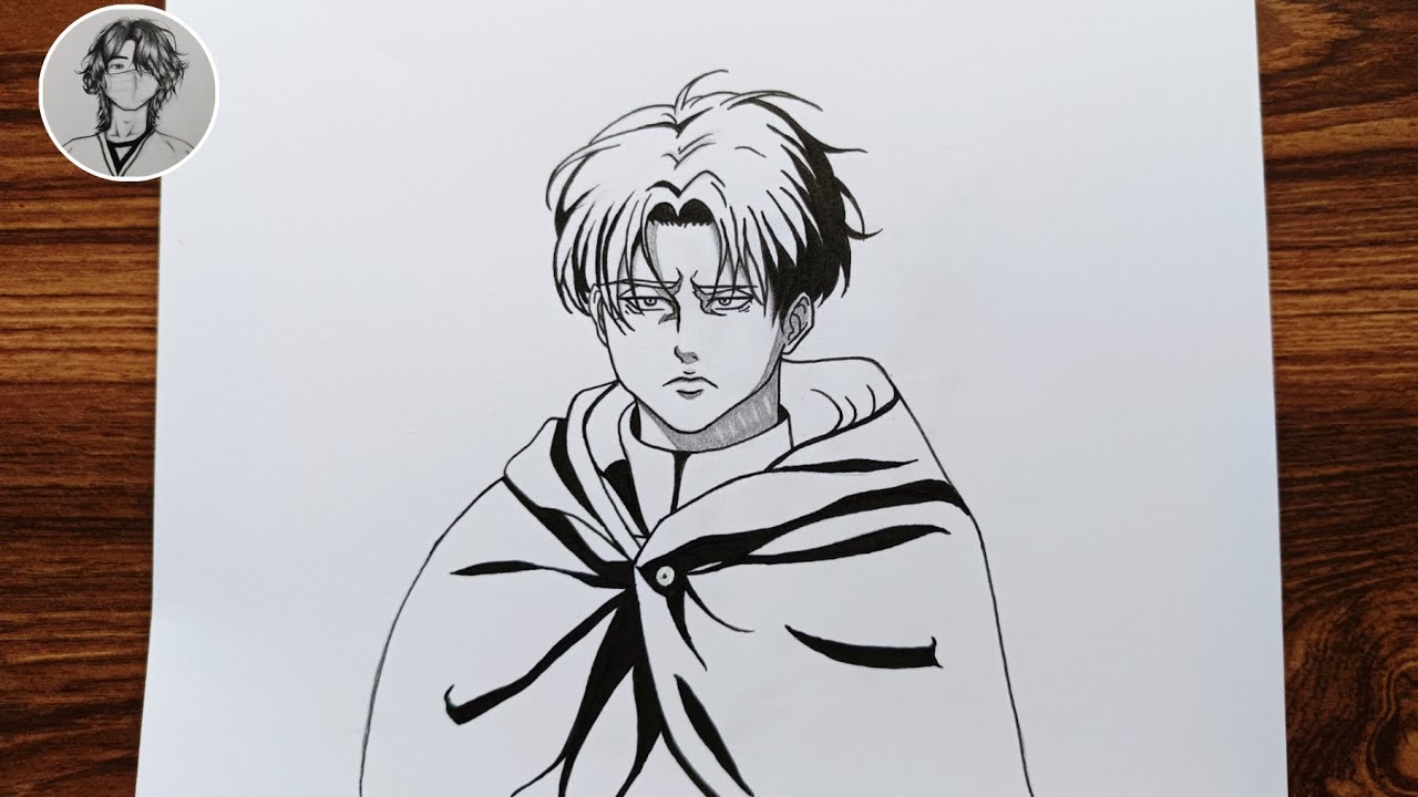Master the Art of Drawing Levi Ackerman: Step-by-Step Anime Tutorial ...