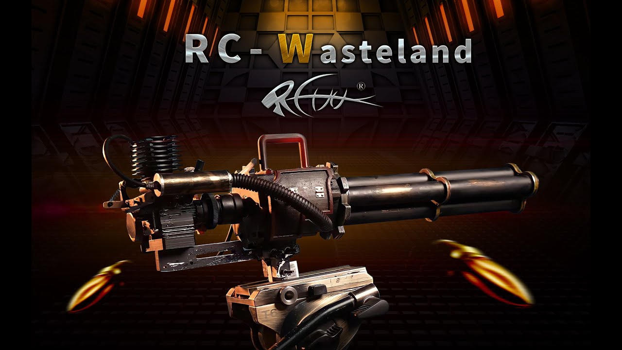 Gatling gun- my building process - YouTube