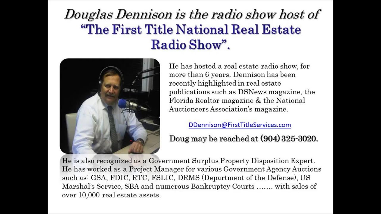 First Title Radio Show - Episode 1: Larry Latham, Bob Pliska and ...