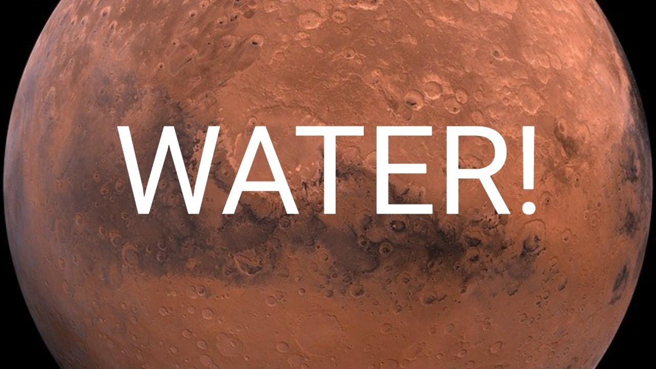 NASA's Discover Evidence of Water on Mars! - YouTube