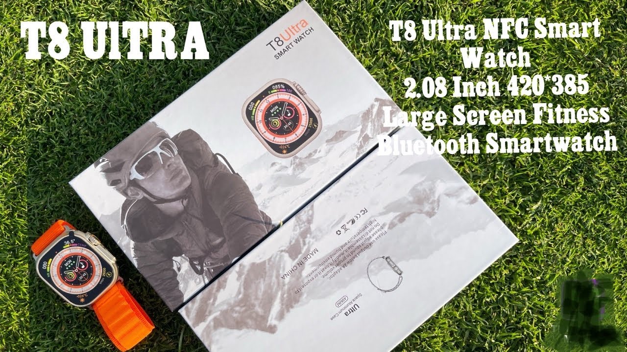 T8 Ultra NFC Smart Watch -Apple clone-2.08 Inch 420*385 Large Screen ...