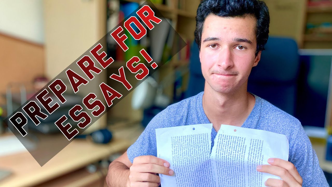 How To Prepare for Essays - The essay studying framework - Preparing ...