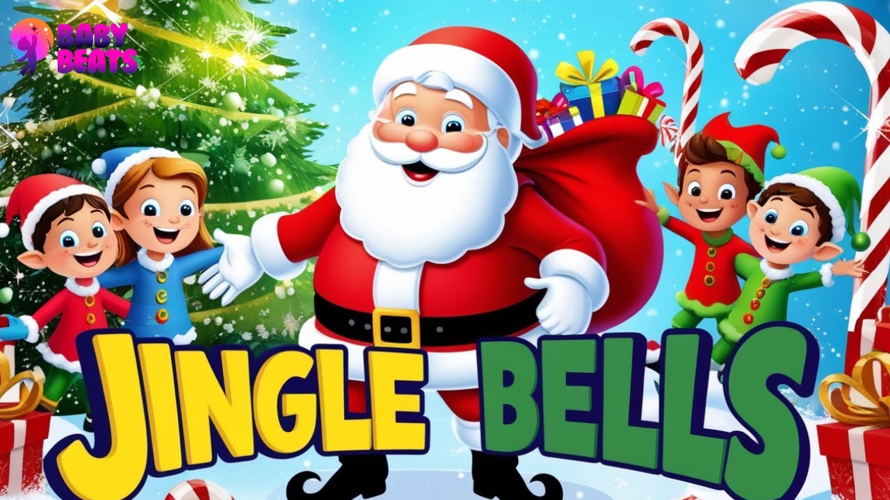 Jingle Bells Song for Kids | Fun Christmas Sing-Along with Santa and ...