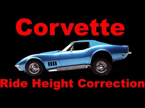 C3 Corvette Ride Height Correction - YouTube