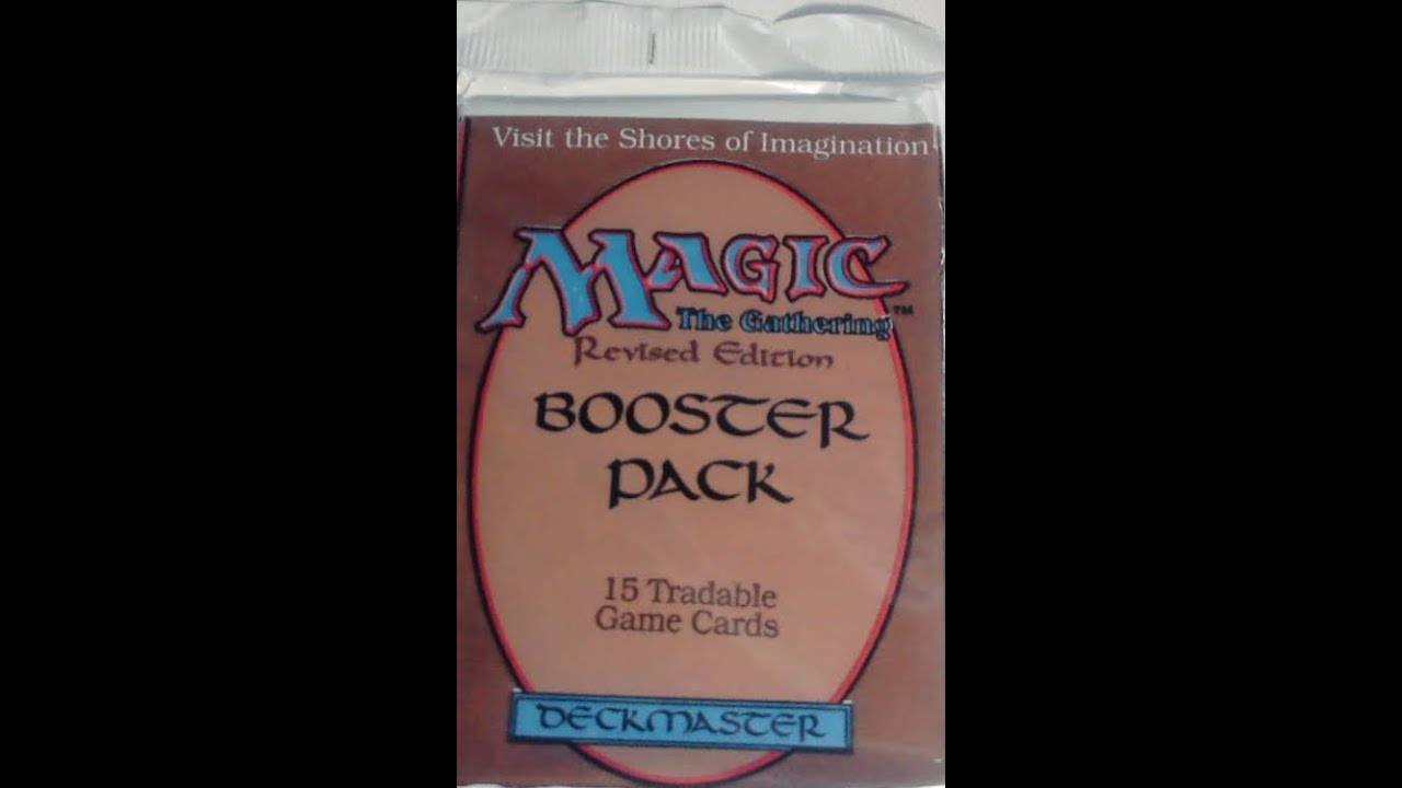MTG Revised Edition Booster Pack - YouTube