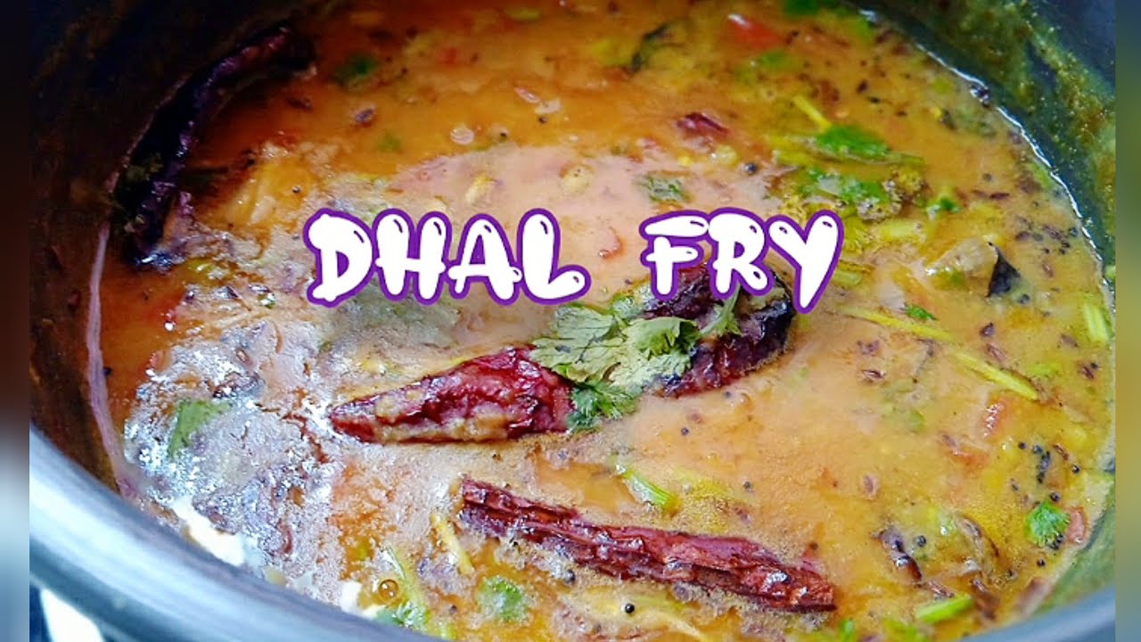INDIAN DHAL FRY ( COOKING WITH MY LITTLE ROCKSTAR) - YouTube
