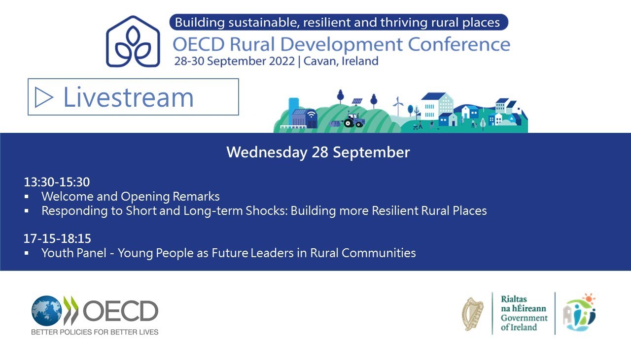 13th OECD Rural Development Conference: Opening plenary - Responding to ...