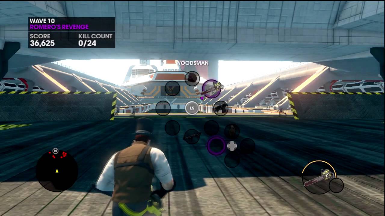 Saints Row The Third - Zombie Chainsaw Rampage - YouTube