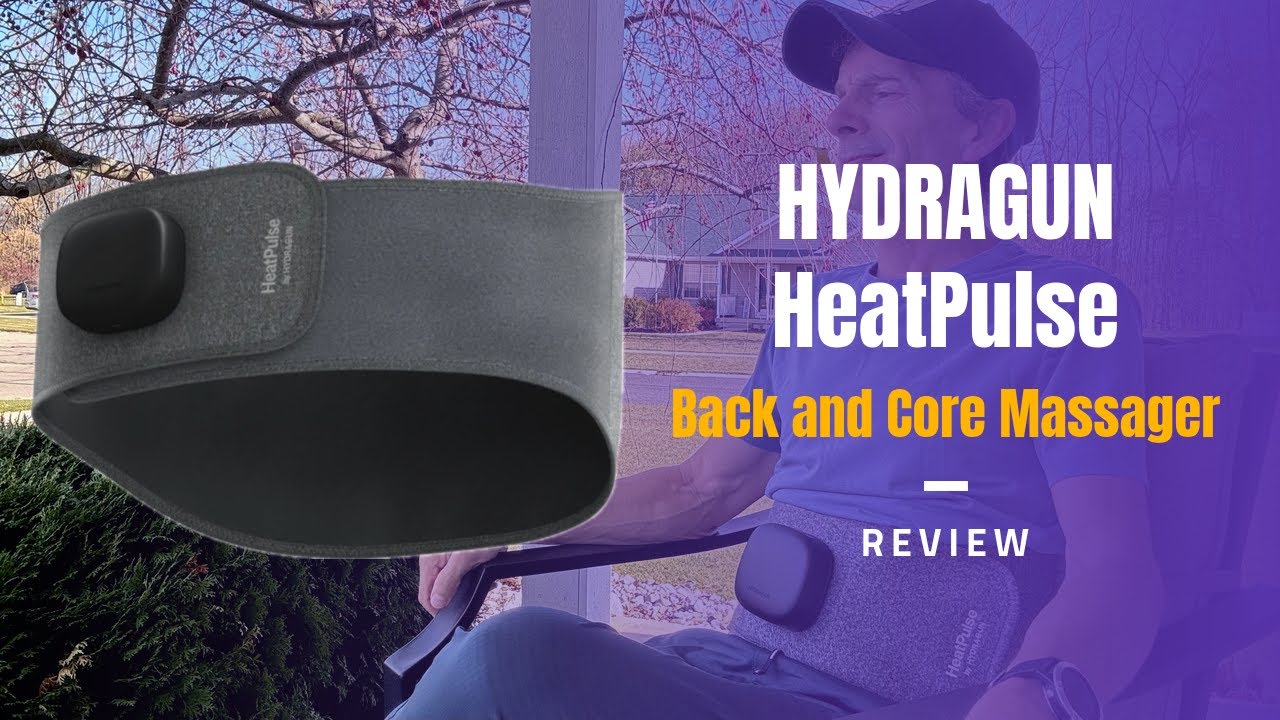 Hydragun HeatPulse Back and Core Massager Review - YouTube
