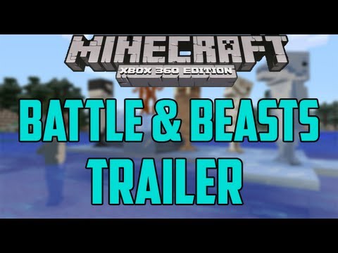 Battle & Beasts Skin Pack #2 Trailer - Minecraft (Xbox 360) - YouTube