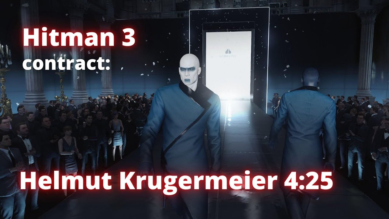 Hitman 3 contract Helmut Krugermeier in 4:25 - YouTube