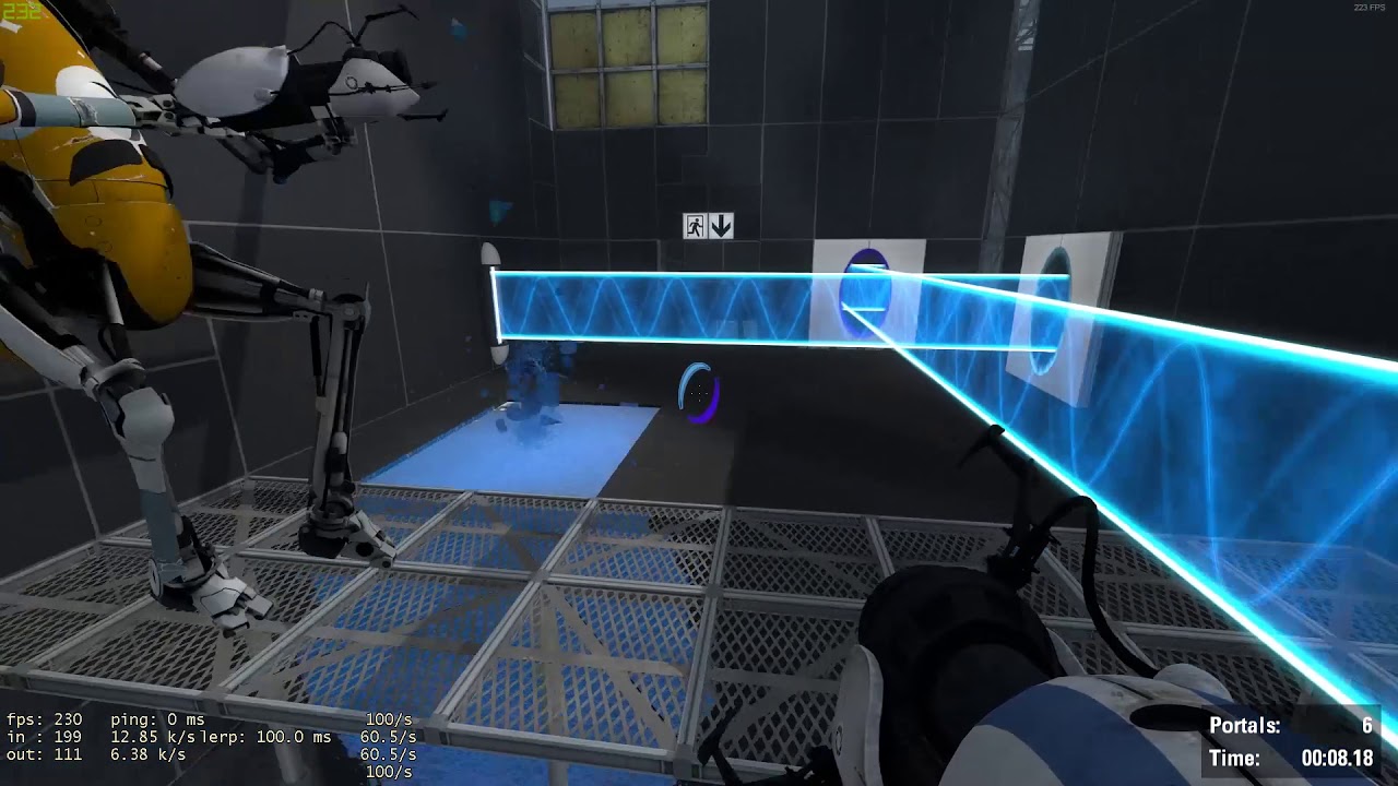Portal 2 - Bridge Gels World Record 24.61 - YouTube
