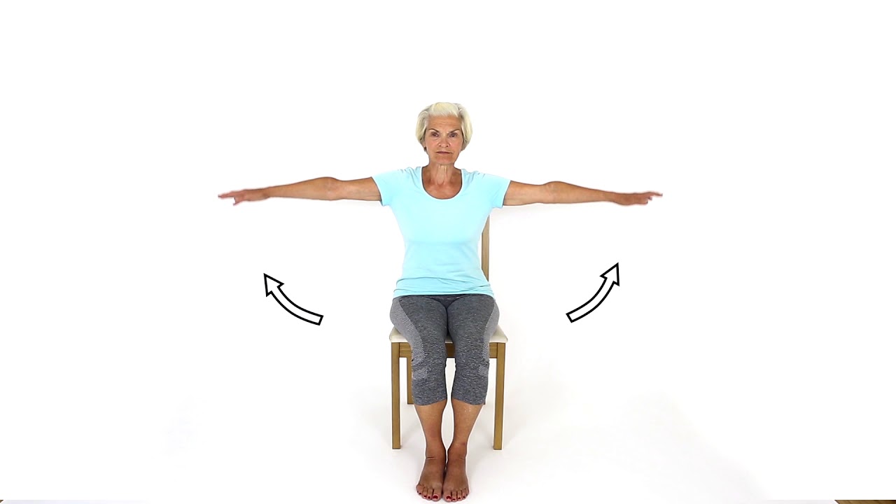 Senior: 90 degree double arm lift - YouTube