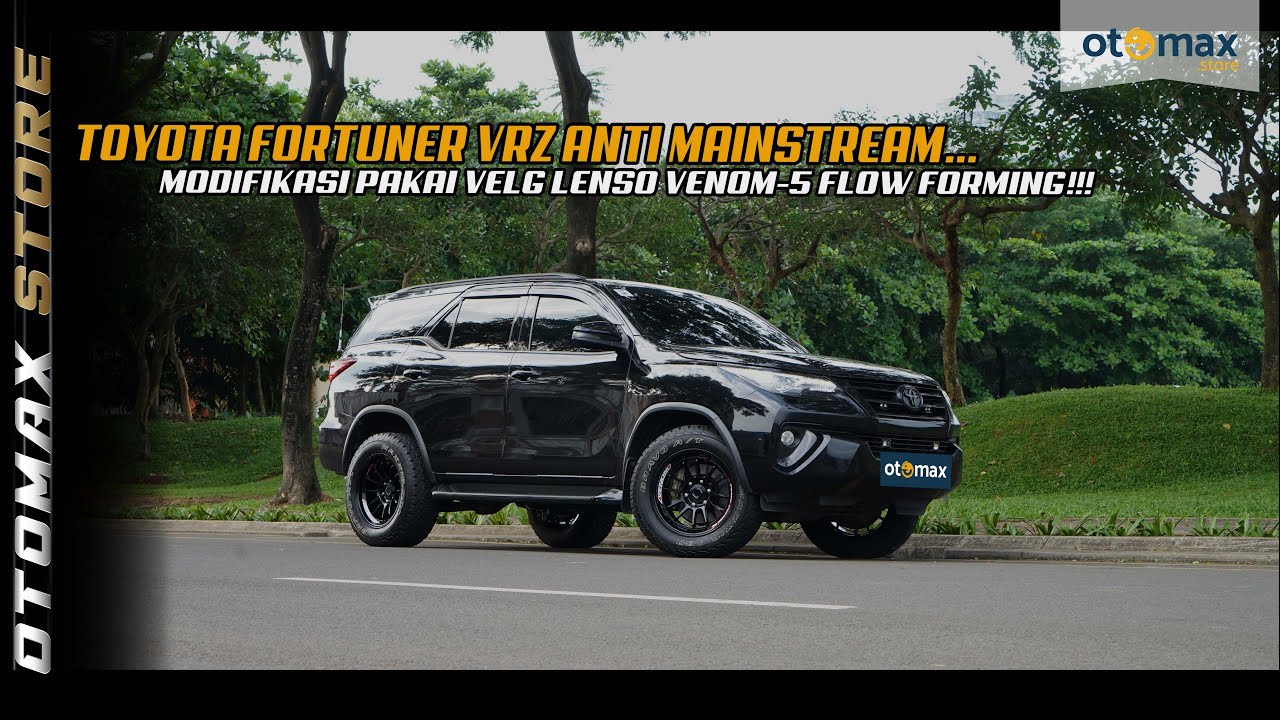 Modifikasi Fortuner VRZ, Pakai Velg Lenso Venom-5 Velg Idaman Para ...