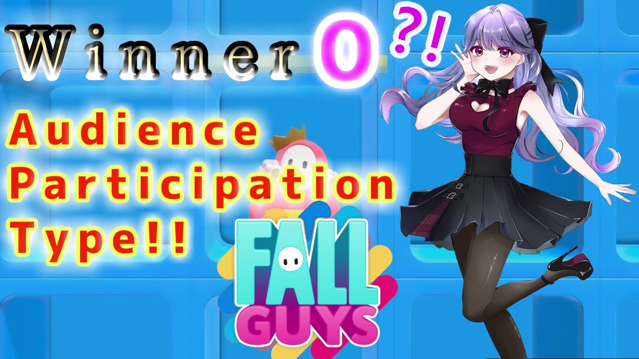 No Winner?! Vtuber Uta-chan's Viewer Participation Fall Guys! (clipped ...