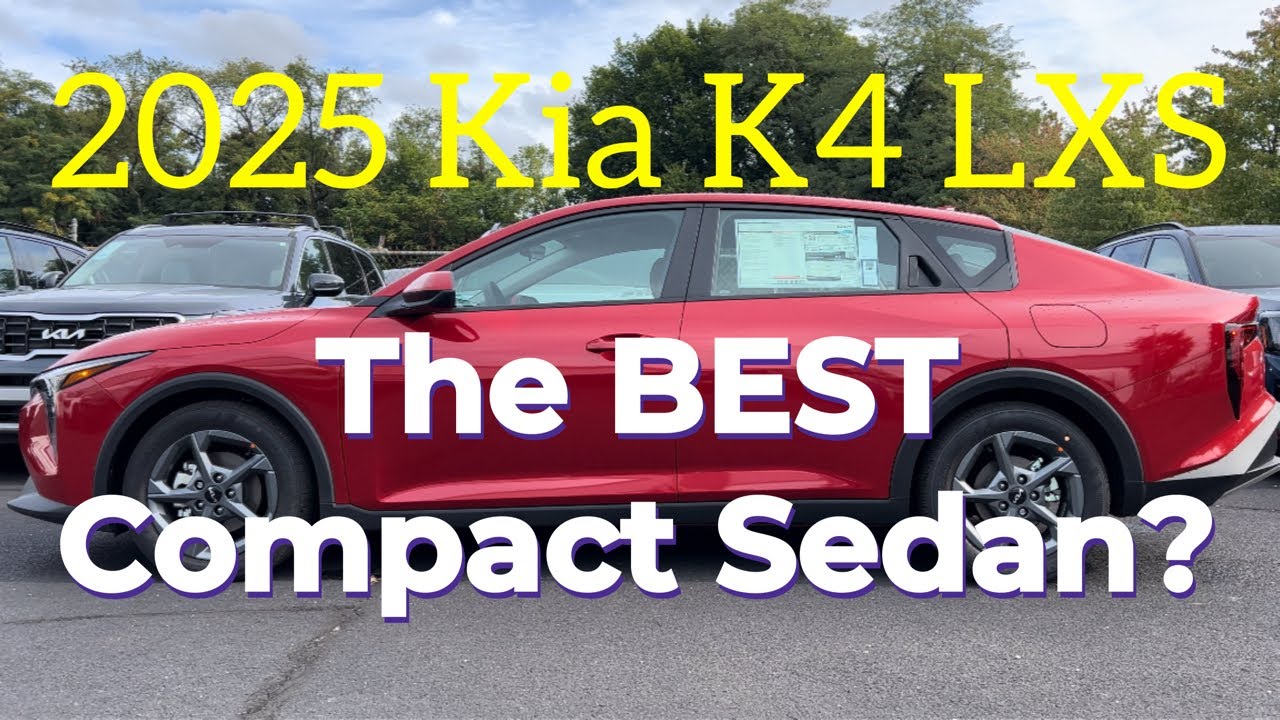 2025 Kia K4 LXS: The BEST Compact Sedan? - YouTube