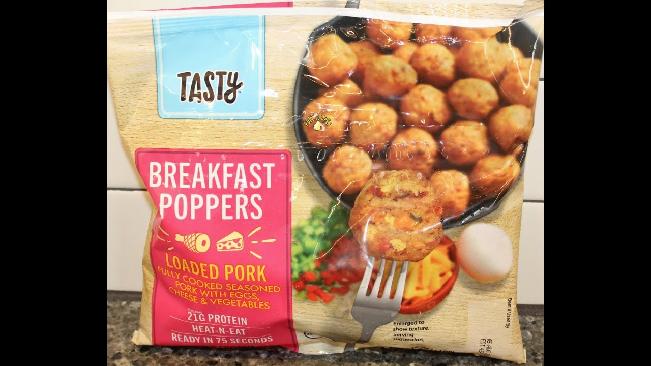 Tasty Breakfast Poppers: Loaded Pork Review - YouTube
