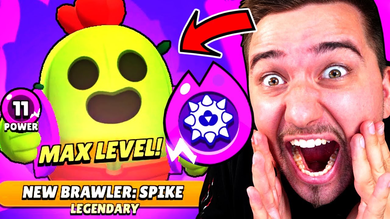 HYPER CHARGE LEGENDARY SPIKE! 😱 | Brawl Stars - YouTube