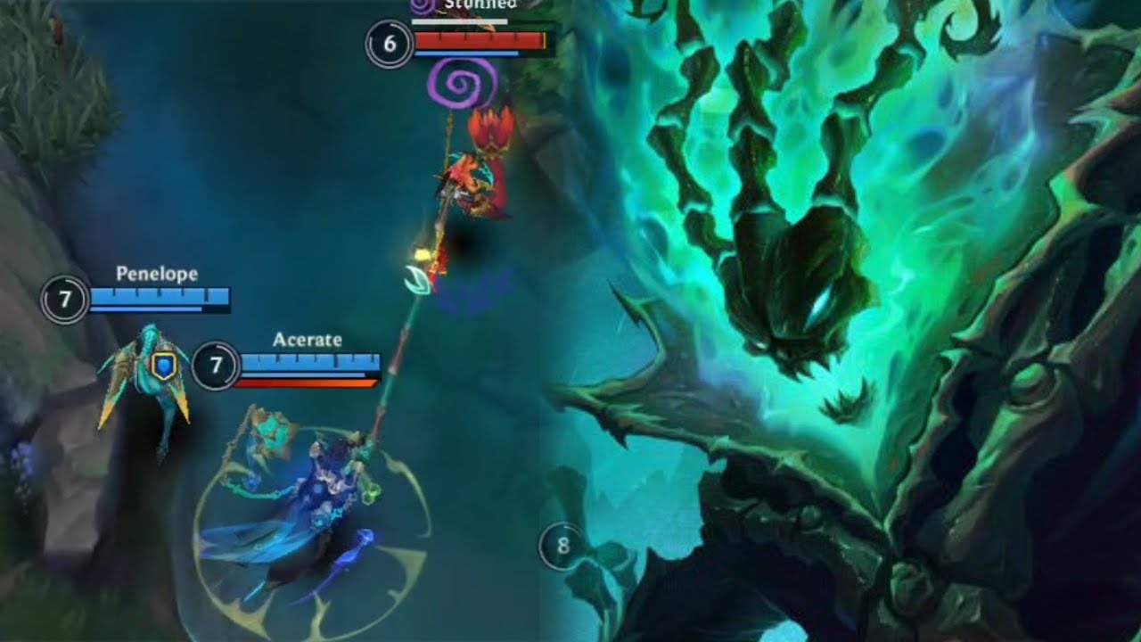 Thresh Amazing Playmaking Support! - Wild Rift Season 8 - YouTube