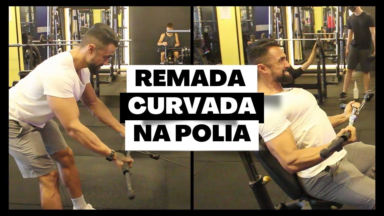 Remada curvada polia - aprenda como fazer. - YouTube