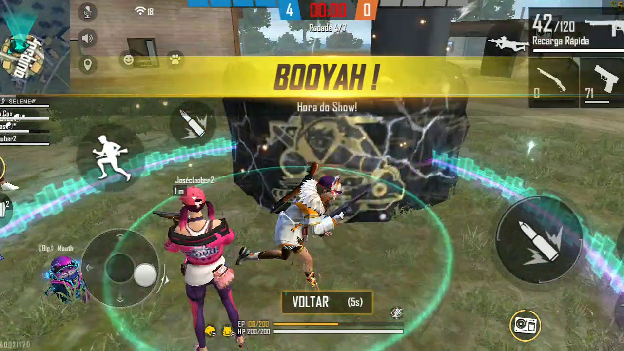 Jogando Free fire - YouTube