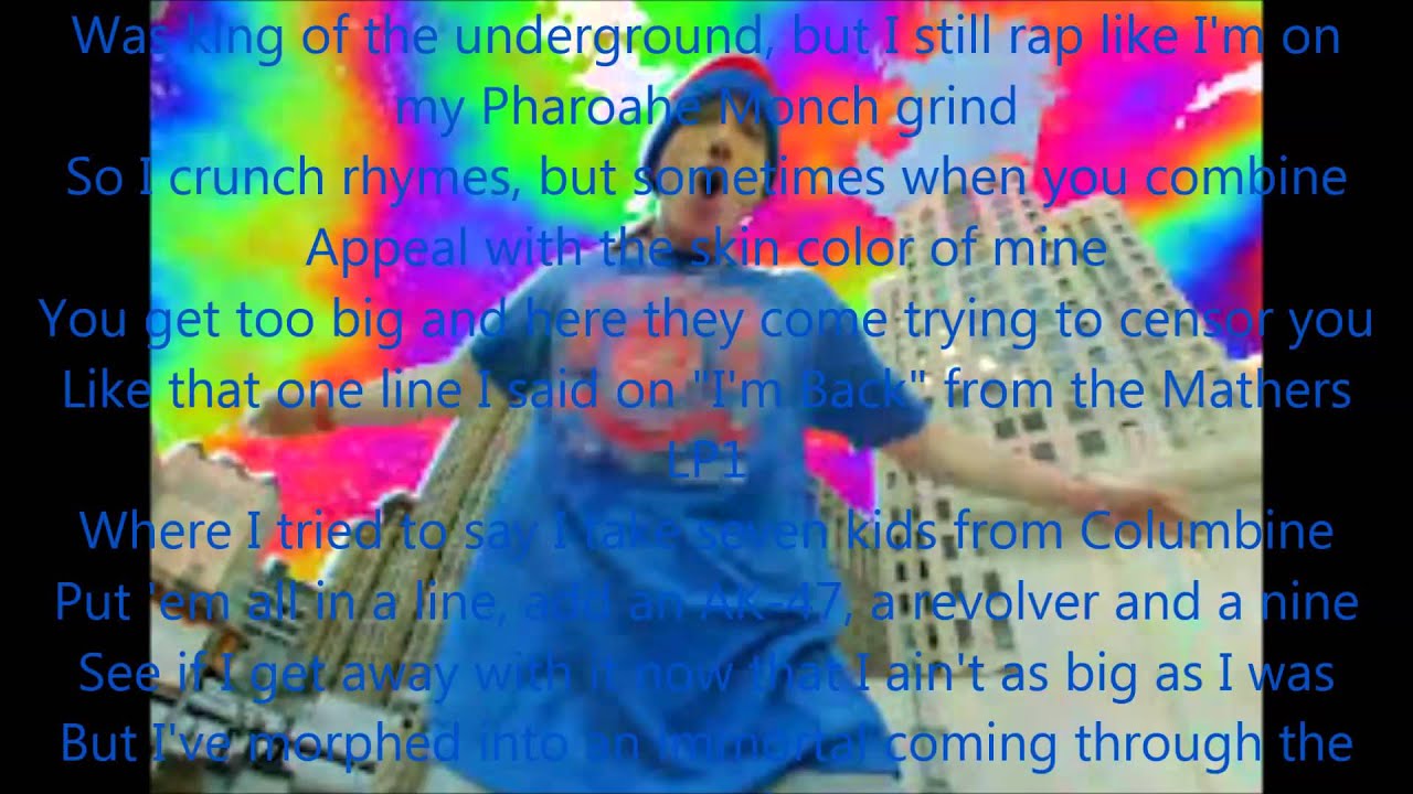 Eminem Rap God official Lyrics on screen)Free Download - YouTube