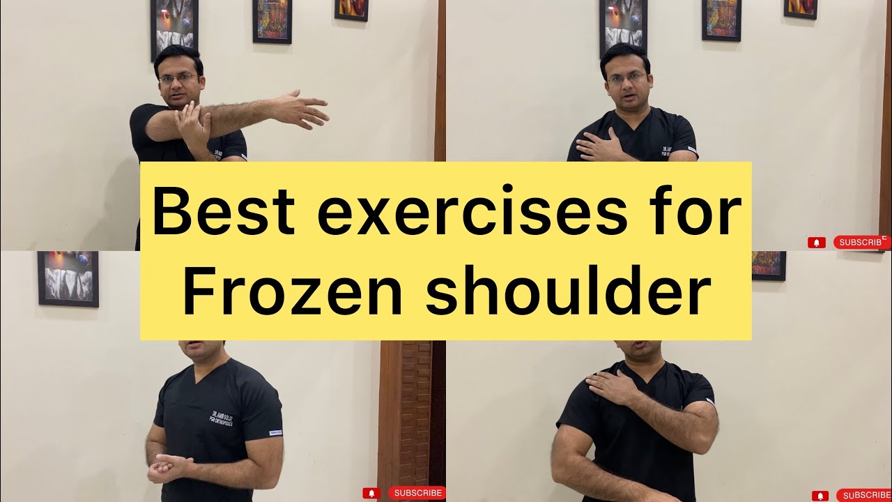 Best exercises to for Frozen Shoulder || Frozen shoulder treatment ...