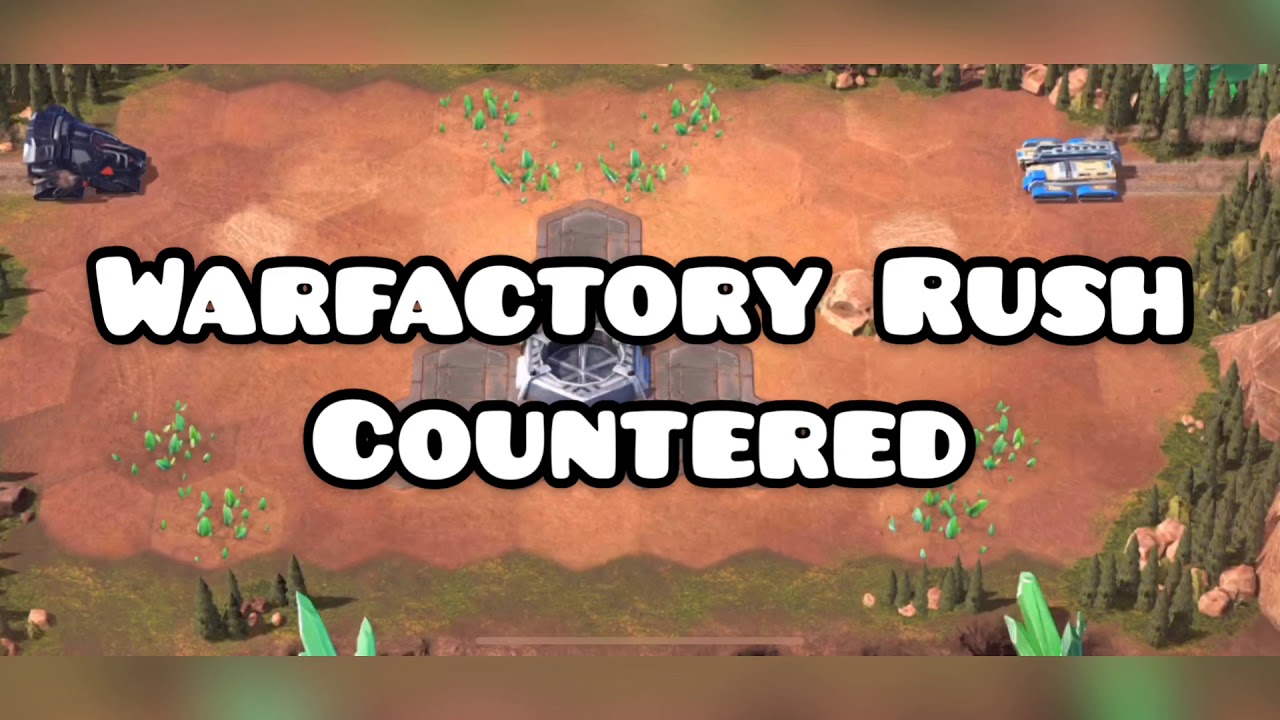 Command & Conquer: Rivals | Warfactory Rush Countered Diamond League - YouTube