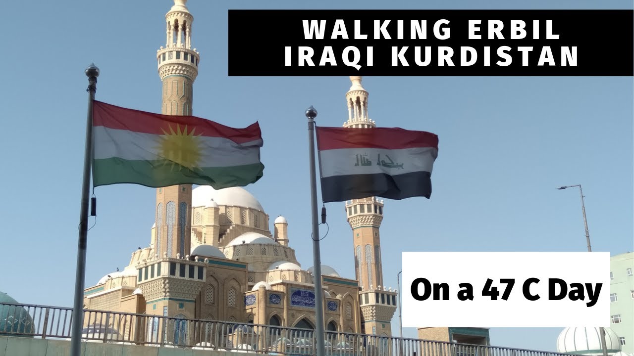 Erbil, Iraqi Kurdistan - crazy 10km hike in 47C to International Bus ...