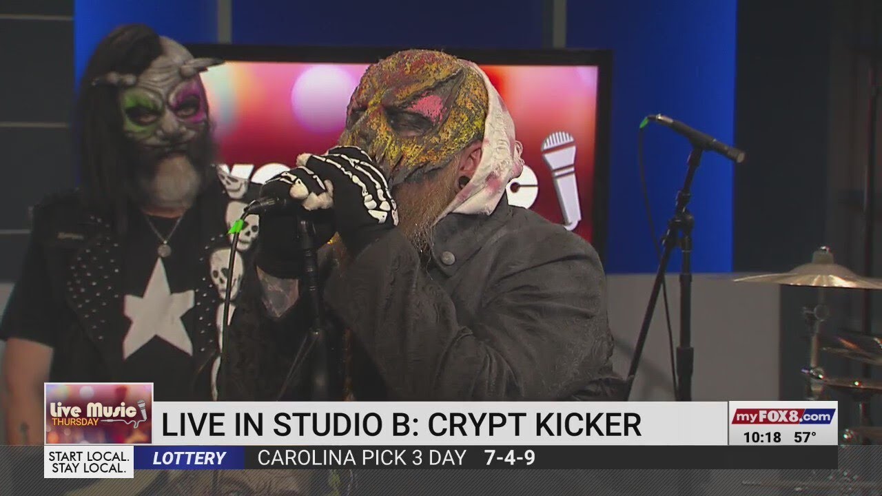 Crypt Kicker performs live on FOX8: Part 1 - YouTube