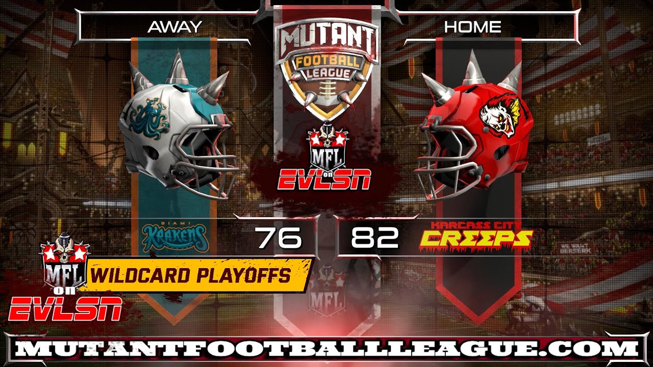 Mutant Football League - Gameplay 135 "Krakens vs Creeps" - YouTube