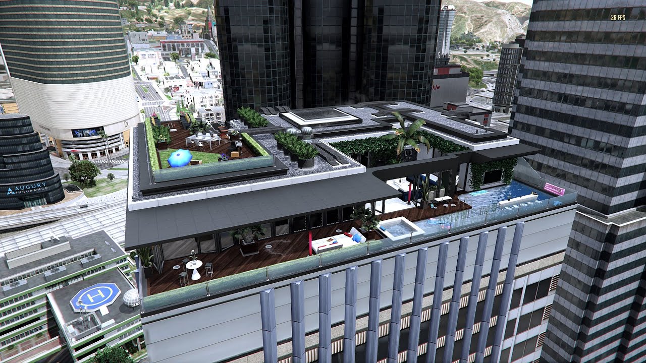GTA V : Designer Apartment + Designer Penthouse - YouTube