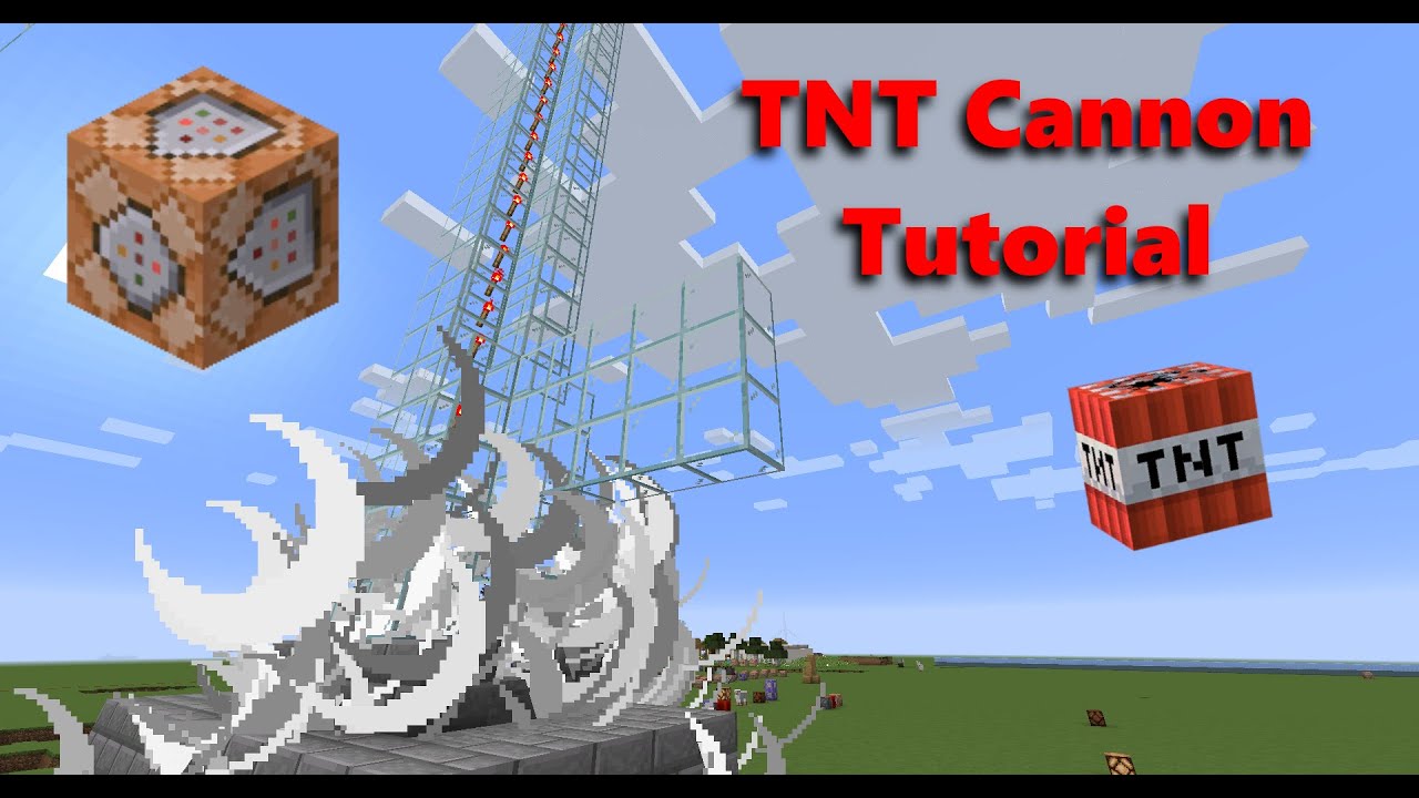 TNT Cannon Command Block Tutorial | Java 1.13 - 1.17 - YouTube