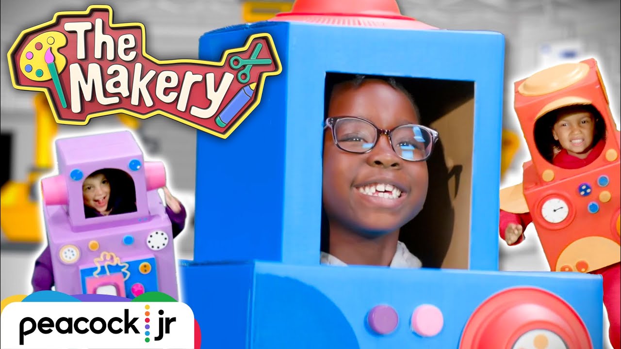 🤖 Beep Boop! Make a Robot Costume With Us! | THE MAKERY | Full Episode ...