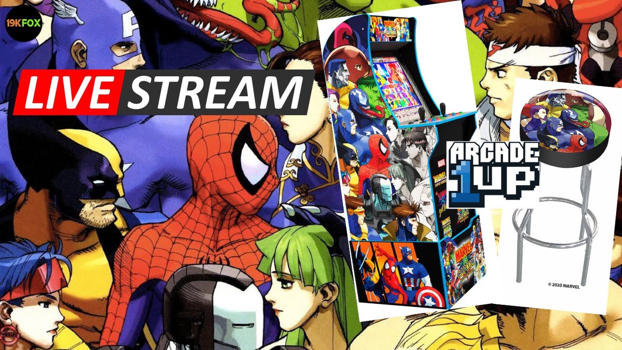 Fox unBox: Marvel Vs Capcom Arcade1up Unboxing and Assembly - YouTube