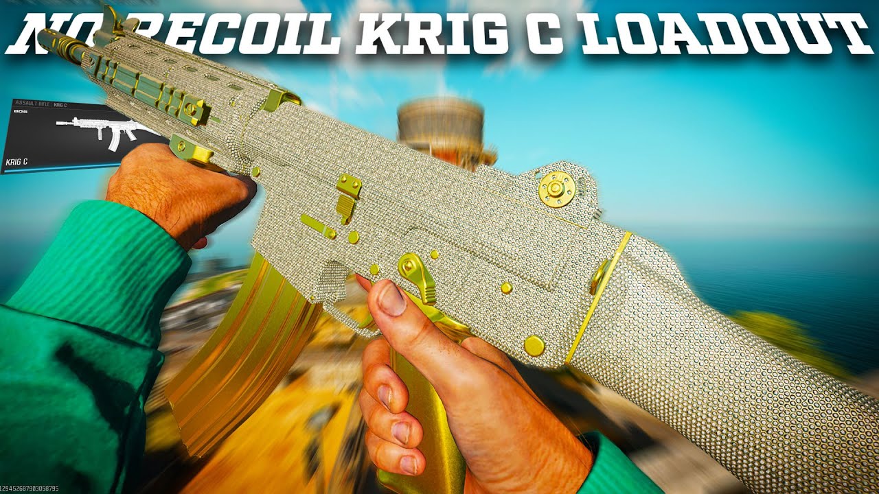 this NO RECOIL KRIG C LOADOUT is CRAZY in WARZONE! (Best KRIG C Class ...