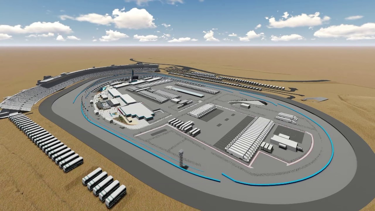 Behind the Scenes: ISM Raceway Construction - YouTube