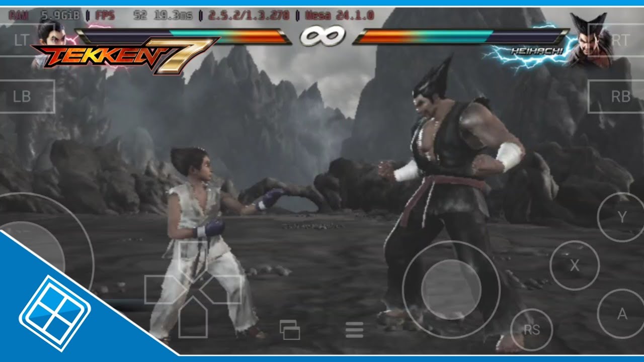 TEKKEN 7 (Windows) on Android | Winlator v7.1.3 Game Test - YouTube