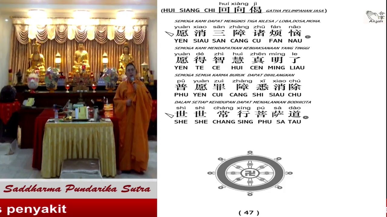 Chanting Saddharma Pundarika Sutra Avalokitesvara Bodhisatva - YouTube
