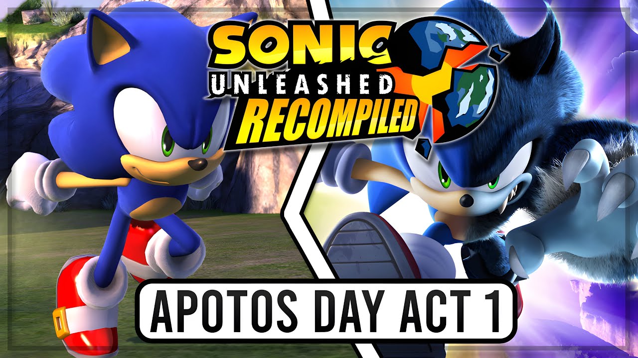 Sonic Unleashed Recompiled - Apotos Day: Windmill Isle Act 1 (4K) 60FPS ...