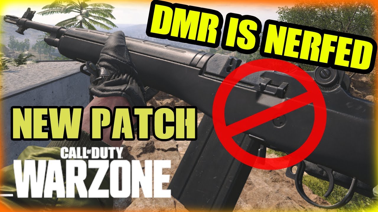 CoD Warzone DMR IS NERFED!! (NEW META UPDATE!) - YouTube