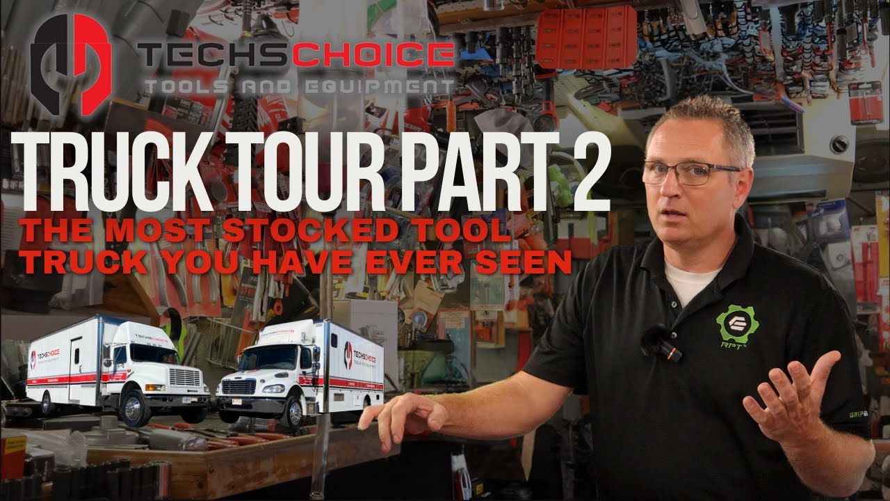 TOOL TRUCK TOUR PART : The BIGGEST Tool Truck you have EVER seen! - YouTube