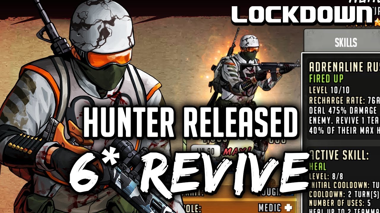 TWD RTS: 6* Hunter Released - Character Review - The Walking Dead: Road ...