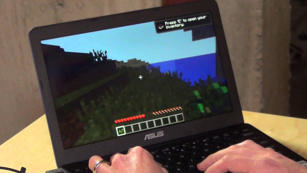 Viewer Q&A: Asus EEE X205TA and Minecraft on Lowest Settings - YouTube