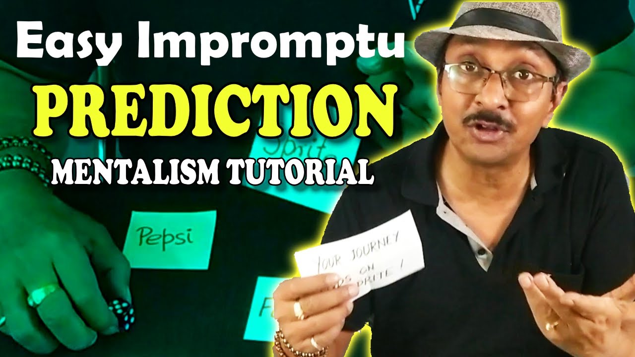An Impromptu Mind-blowing Prediction Trick! #easy_magic_trick #magic ...