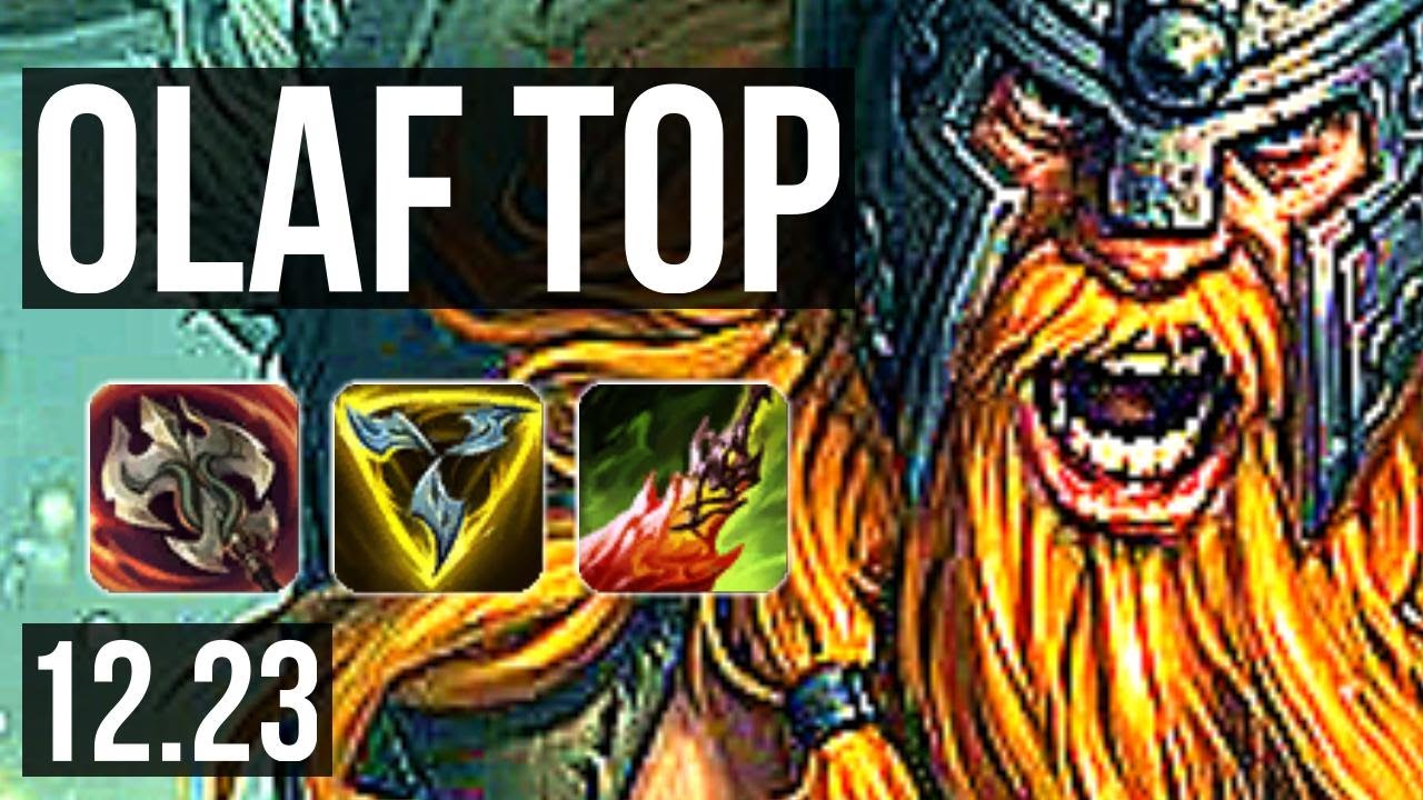 OLAF vs DR. MUNDO (TOP) | 6 solo kills, 300+ games | EUW Challenger ...