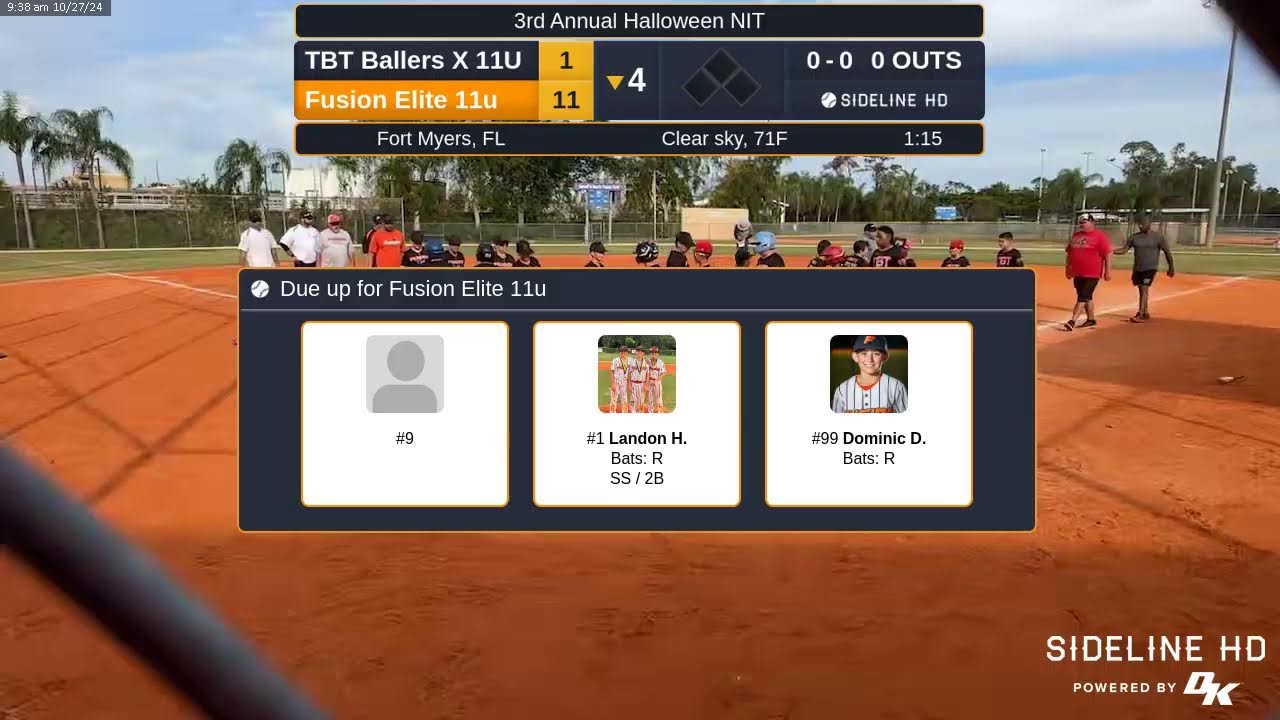 Fusion Elite 11u (2024.10.27) - YouTube