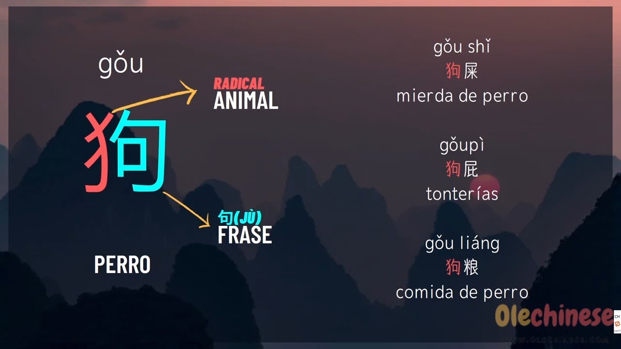Aprende el radical de "Animal"| Escritura China - YouTube