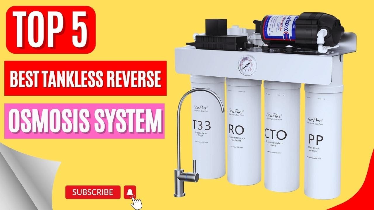 Top 5 Best Tankless Reverse Osmosis System || Waterdrop Tankless RO ...